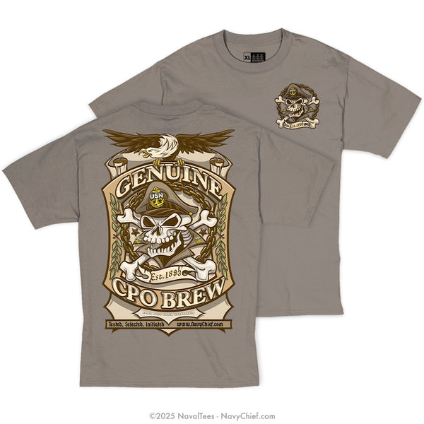 "CPO BREW" Tee | NWU – NavyChief.com