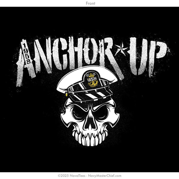 MCPO "Anchor Up" Hooded Sweatshirt | Black – NavyChief.com