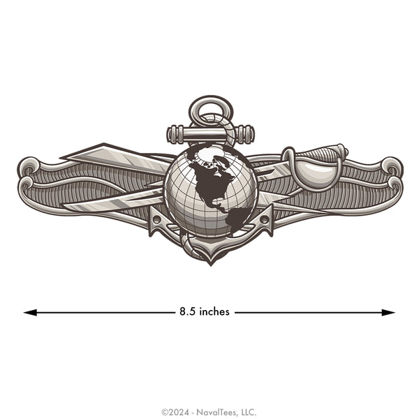 "Information Warfare" Vinyl Sticker | 3.75 x 8.5 in – NavyChief.com