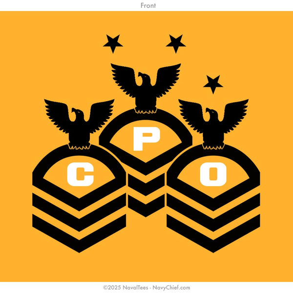 "Old Crows" Tee | Gold – NavyChief.com