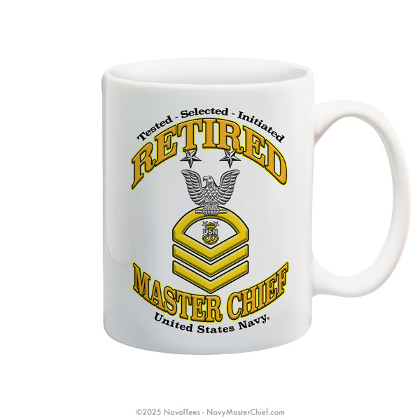 "Retired Master Chief" | 15 oz Coffee Mug – NavyChief.com