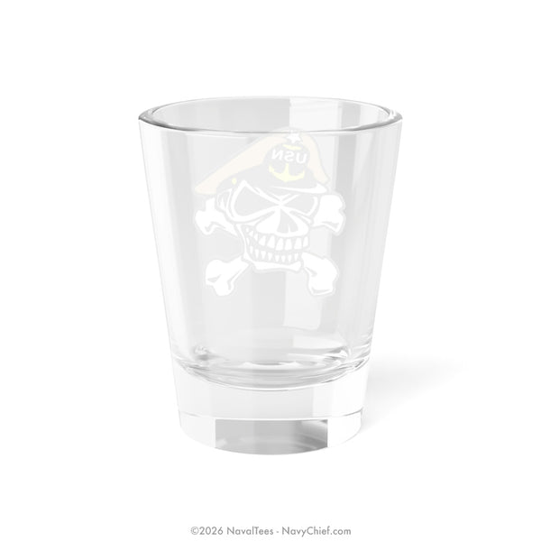 Navy Senior Chief "Skull & Crossbones" | 1.5oz Shot Glass – NavyChief.com