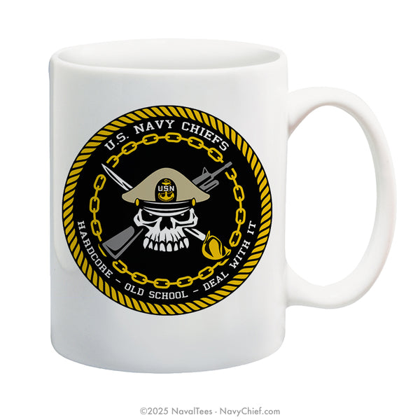 "Hardcore Coin" | 15 oz Coffee Mug – NavyChief.com
