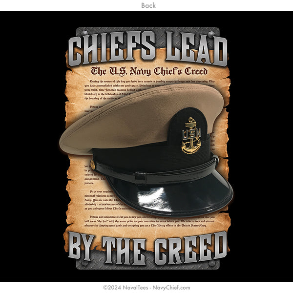 "Chiefs Lead" Tee | Black – NavyChief.com
