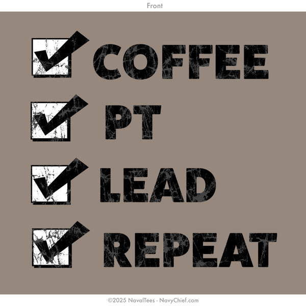 "Checklist" Tee | NWU – NavyChief.com