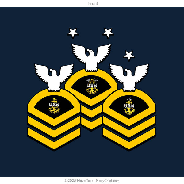 "CPOA Crows" Tee | Navy – NavyChief.com