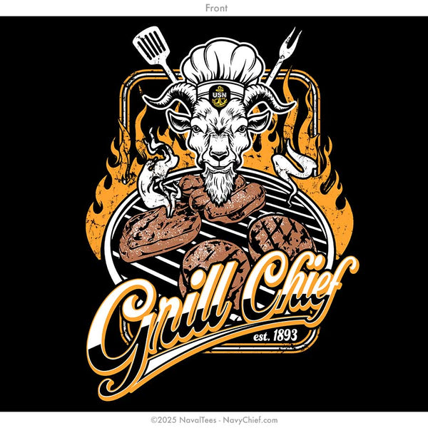 "Grill Chief" Tank | Black – NavyChief.com