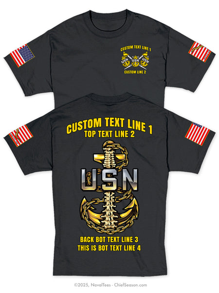 "Anchor Backbone" Semi-Custom Template – NavyChief.com