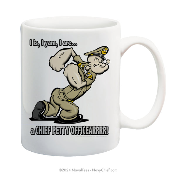 "Chief Popeye" | 15 oz Coffee Mug – NavyChief.com